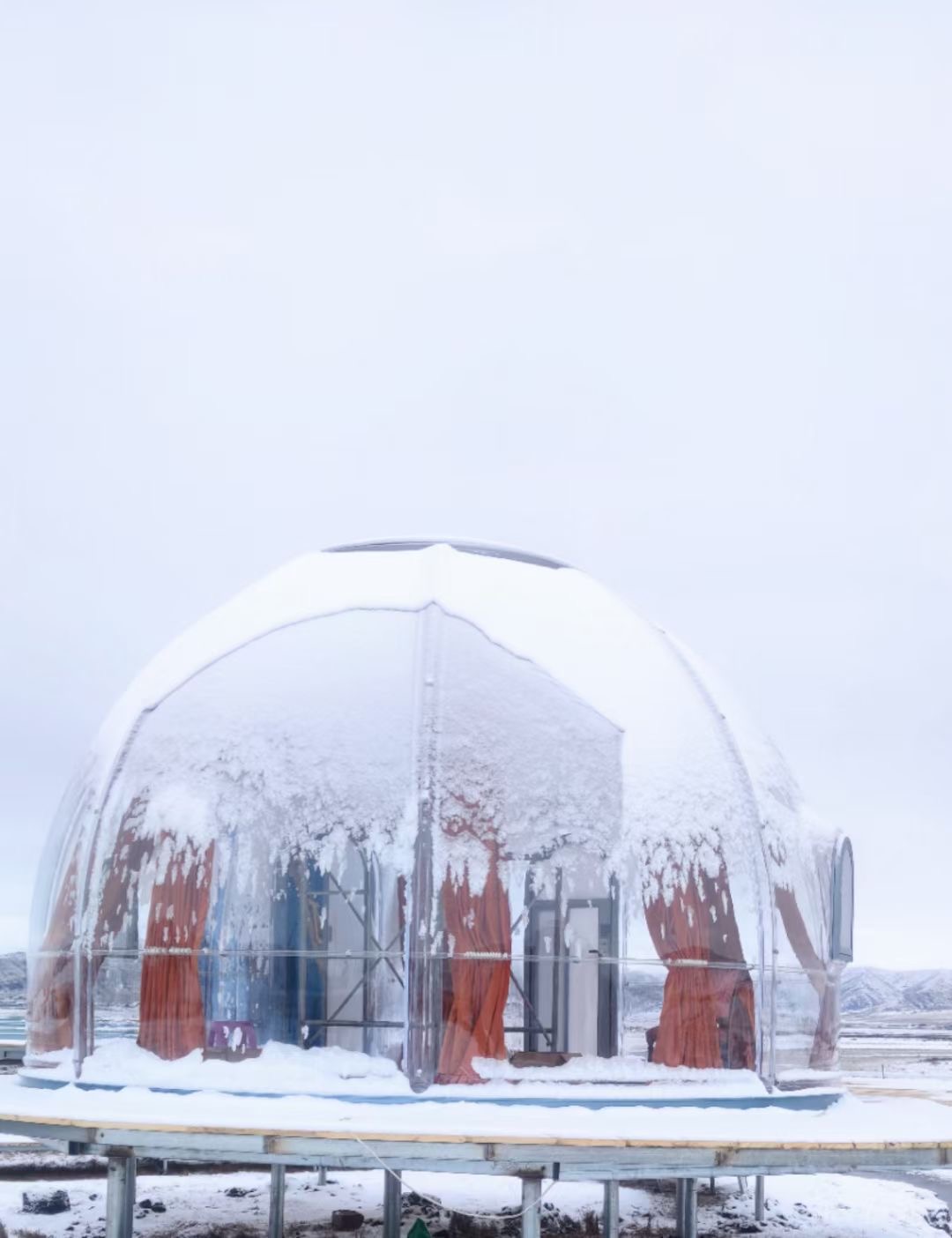 How to Attract Your Guests to Your Glamping Site in Winter - Excelite dome